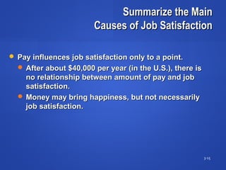 Attitudes and Job Satisfaction - Organizational Behavior | PPT