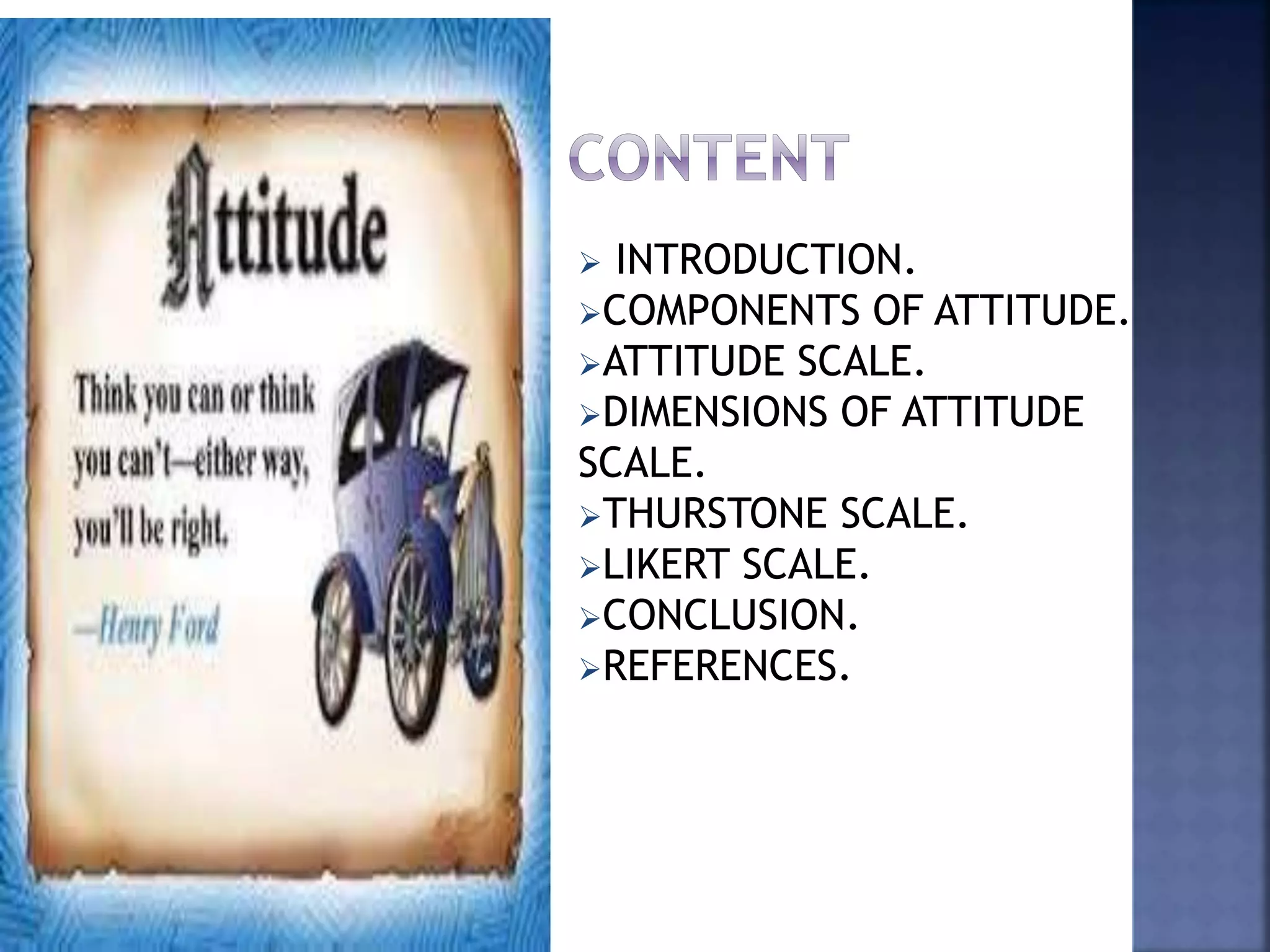 Attitude scale | PPTX