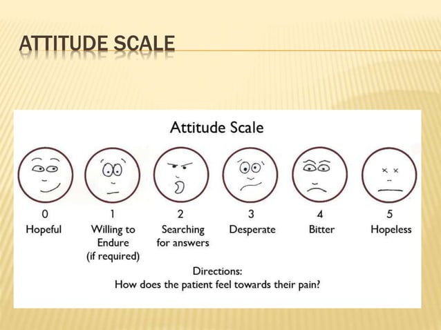 Attitude scale | PPTX