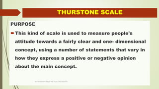 Attitude scale | PPTX