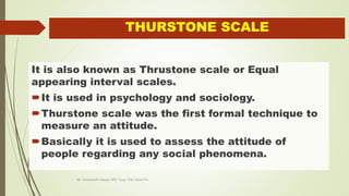 Attitude scale | PPTX