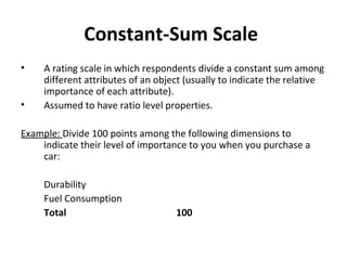 Attitude scales | PPT