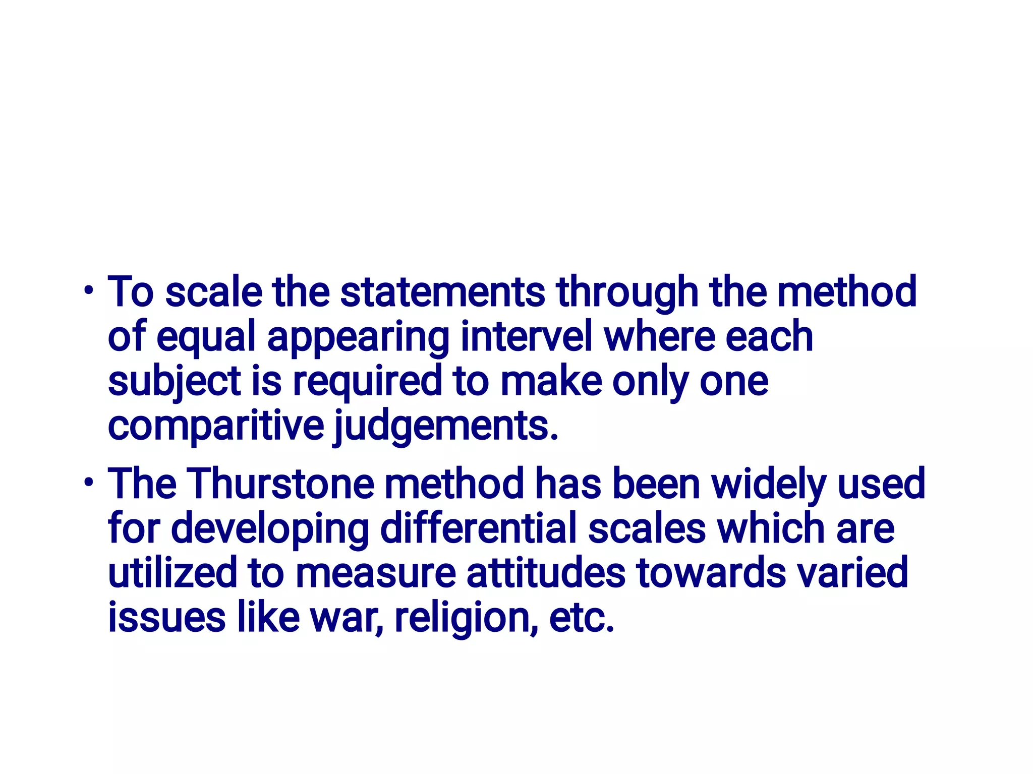 TYPE AND USES OF ATTITUDE SCALES | PDF