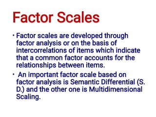 TYPE AND USES OF ATTITUDE SCALES | PDF