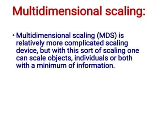 TYPE AND USES OF ATTITUDE SCALES | PDF