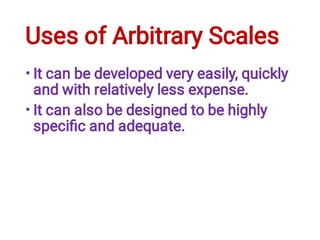 TYPE AND USES OF ATTITUDE SCALES | PDF