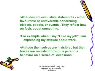 Positive Attitude | PPT