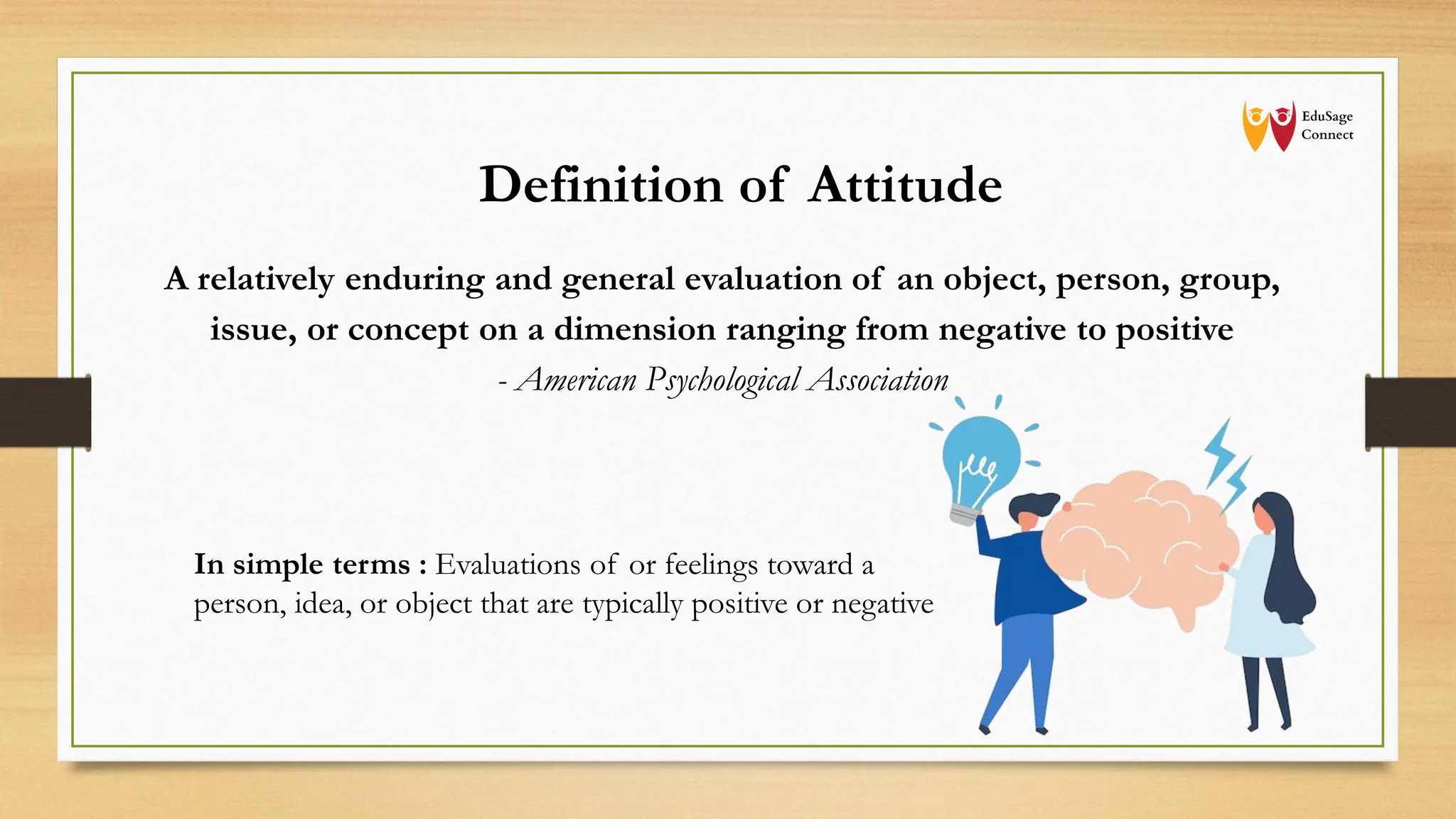 Attitudes ICSE Class XII Powerpoint Presentation | PDF
