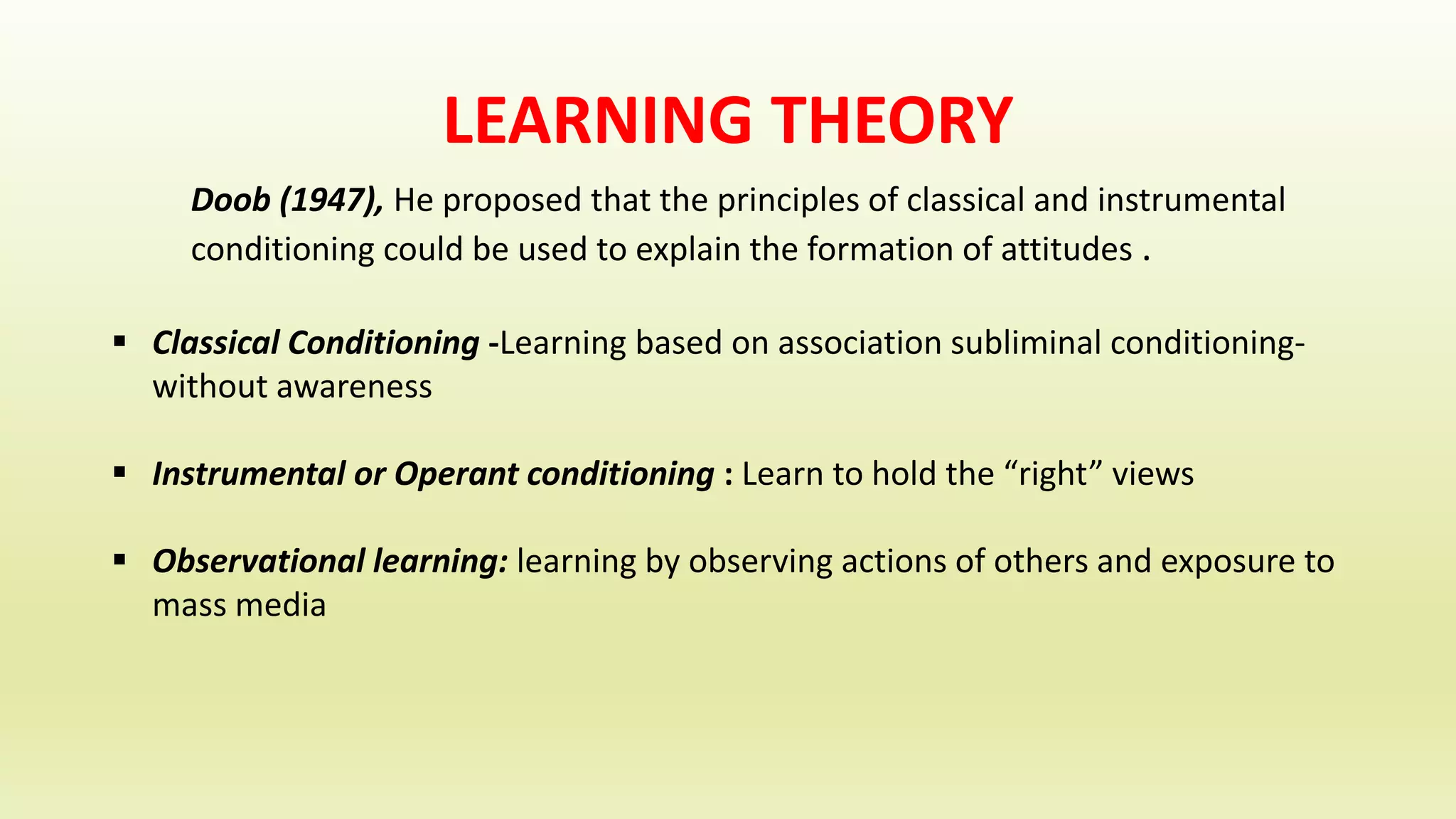 Attitude social psychology ppt | PPTX