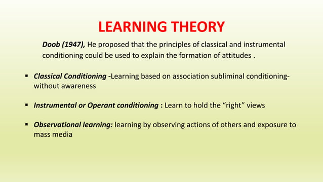 Attitude social psychology ppt | PPTX