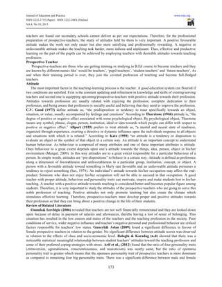 Attitudes of prospective_teachers_towards_teaching_profession | PDF ...