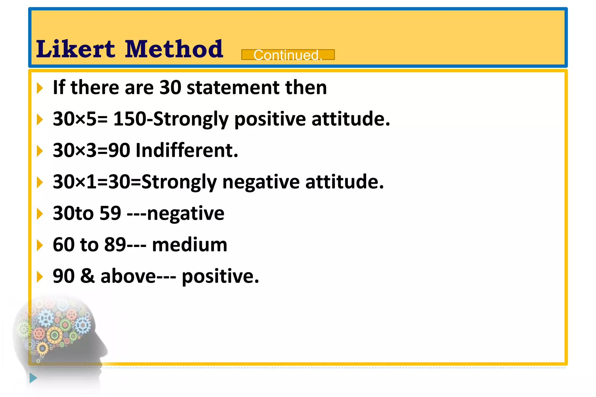 Attitude test,personality test, Projective technique, & sociometric ...