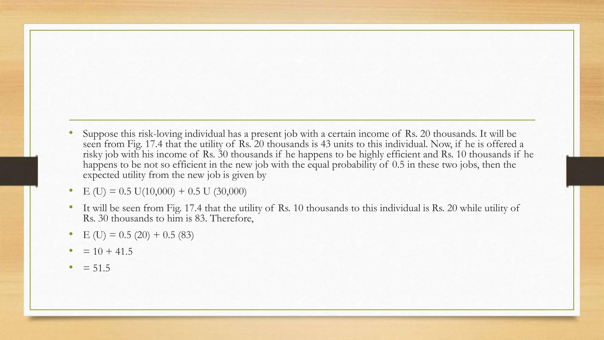Attitude Towards Risk-Risk Lover, Risk Nuetral, Risk Averter | PPTX
