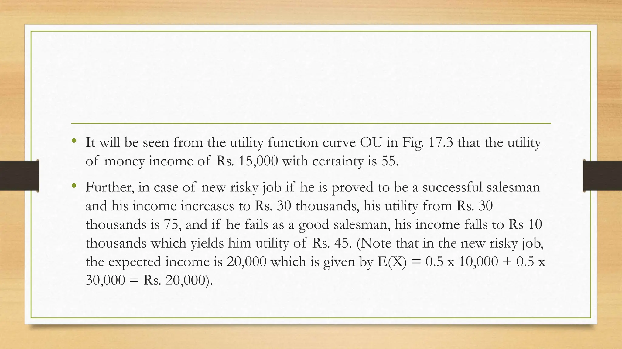 Attitude Towards Risk-Risk Lover, Risk Nuetral, Risk Averter | PPTX