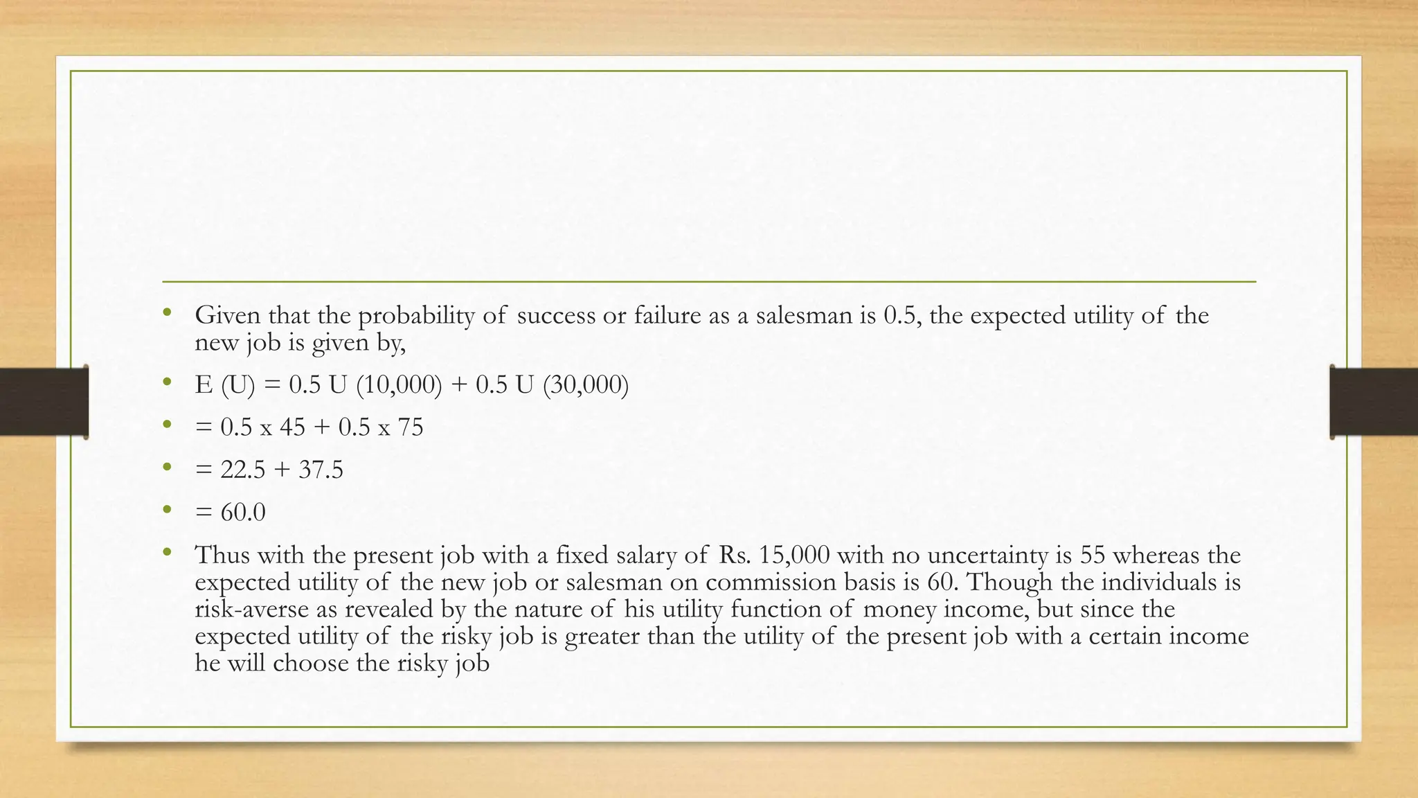 Attitude Towards Risk-Risk Lover, Risk Nuetral, Risk Averter | PPTX