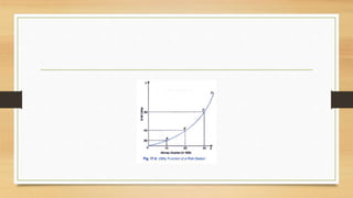 Attitude Towards Risk-Risk Lover, Risk Nuetral, Risk Averter | PPTX