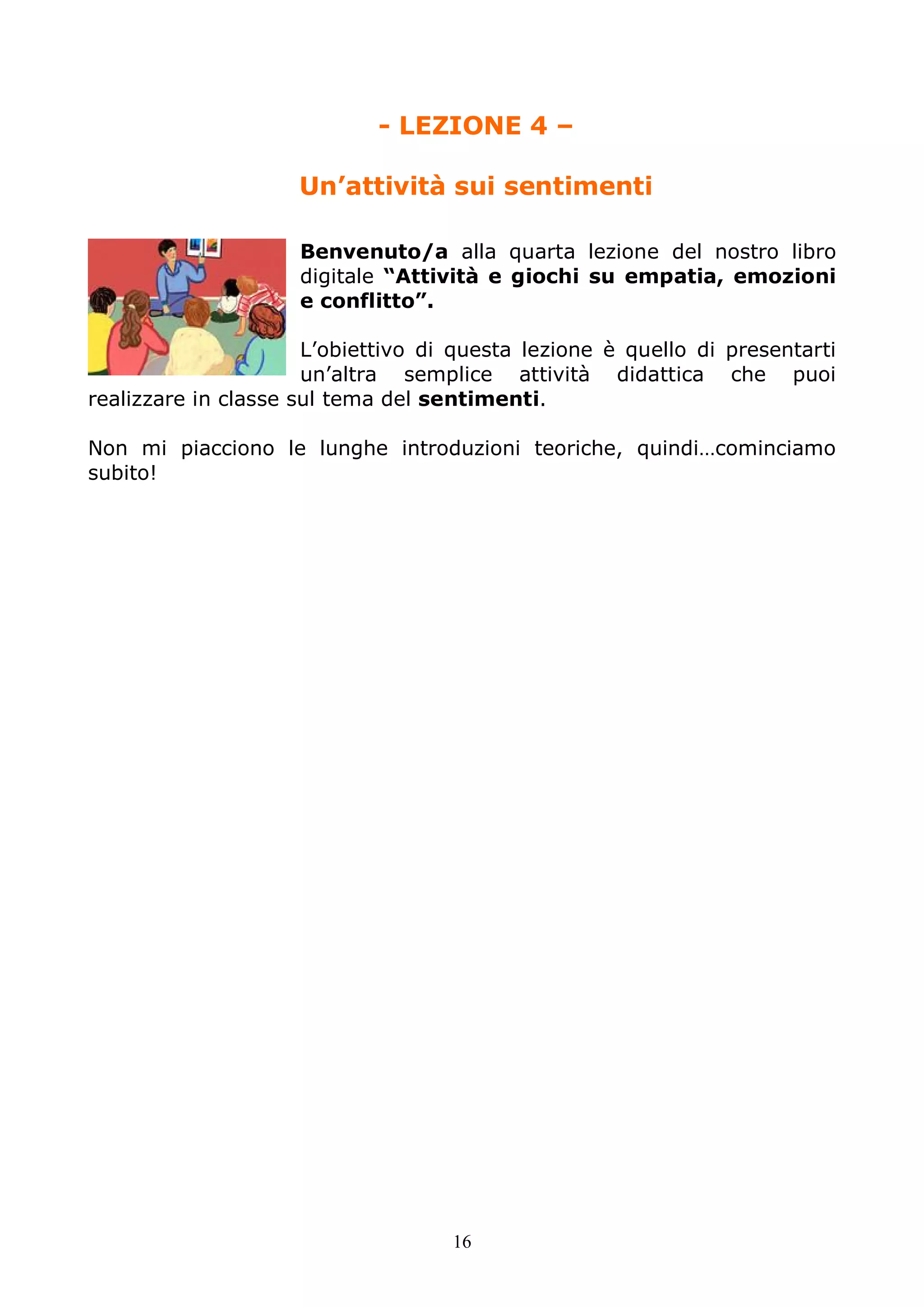 Attività e giochi su empatia, emozioni | PDF