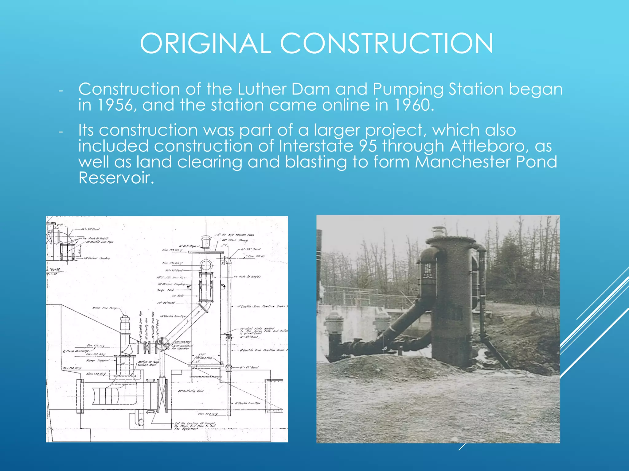 Attleboro Luther's Reservoir Dam & Pump Station Rehabilitation | PPT