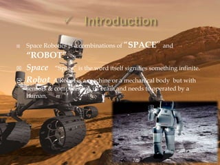 space robotics | PPTX