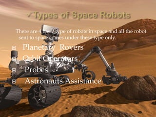 space robotics | PPTX