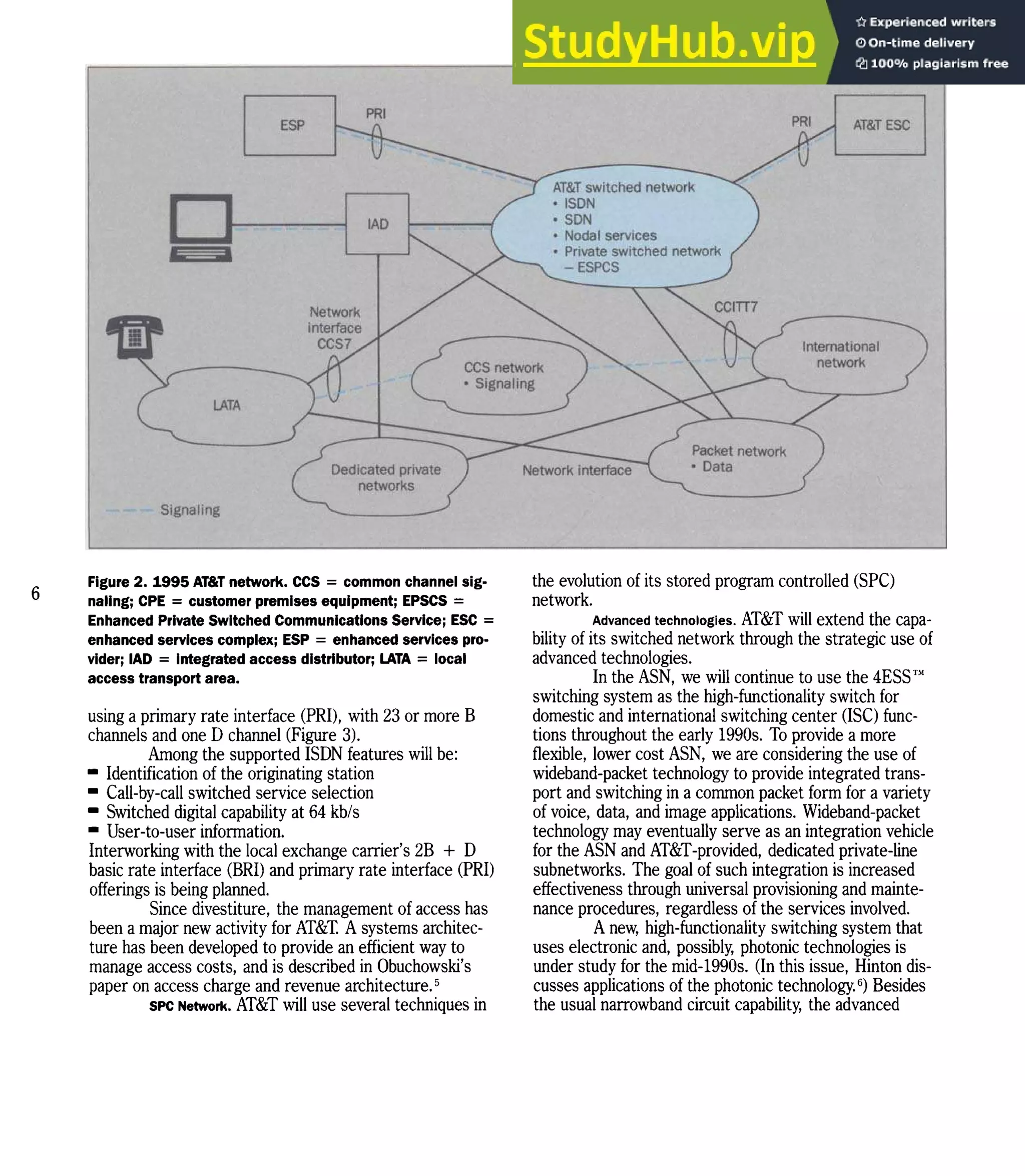 AT T Network Architecture Evolution | PDF