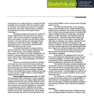 AT T Network Architecture Evolution | PDF