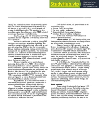 AT T Network Architecture Evolution | PDF
