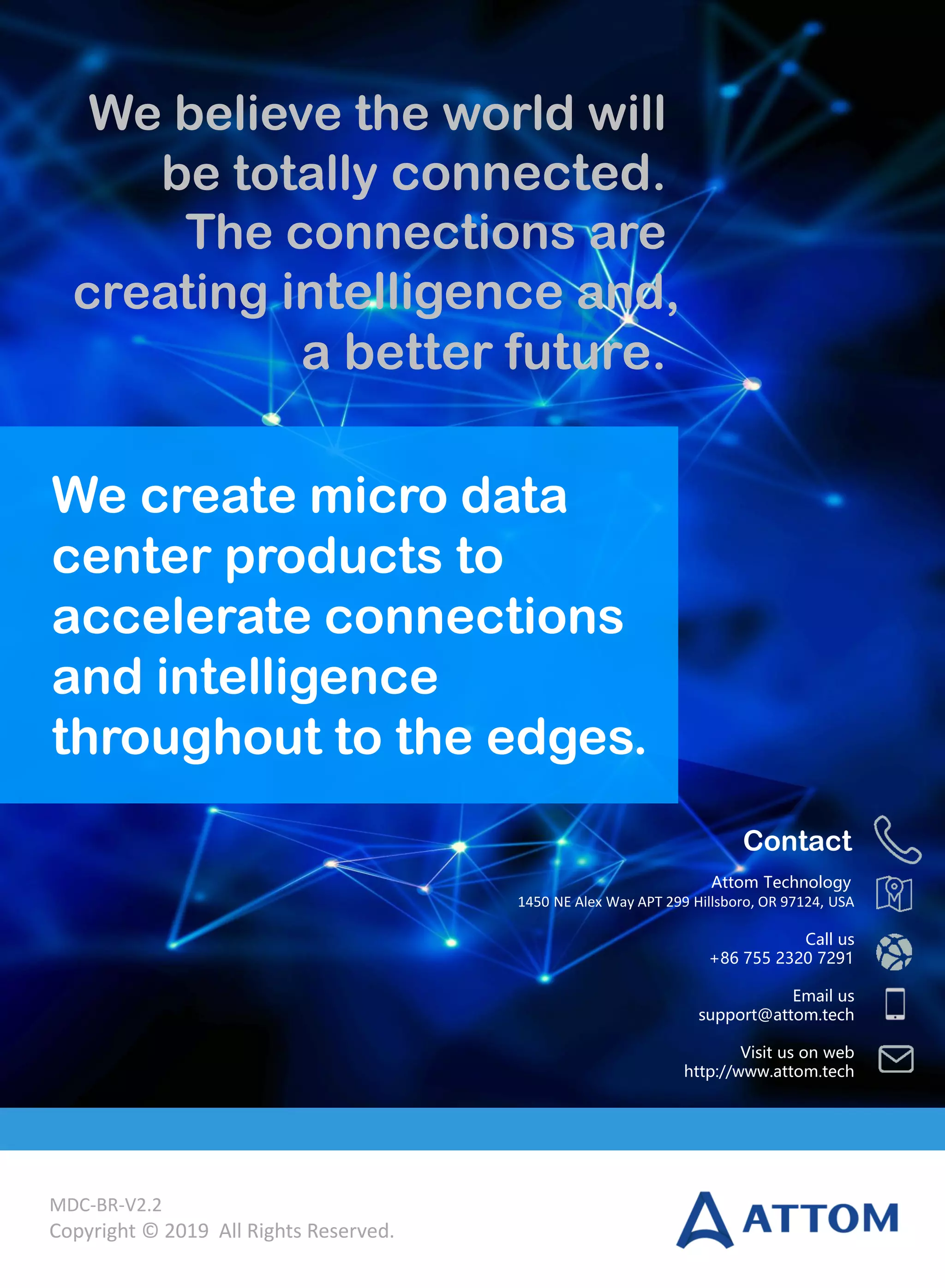 Attom Micro Data Center Brochure | PDF