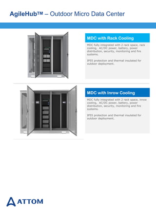 Attom Micro Data Center Brochure | PDF