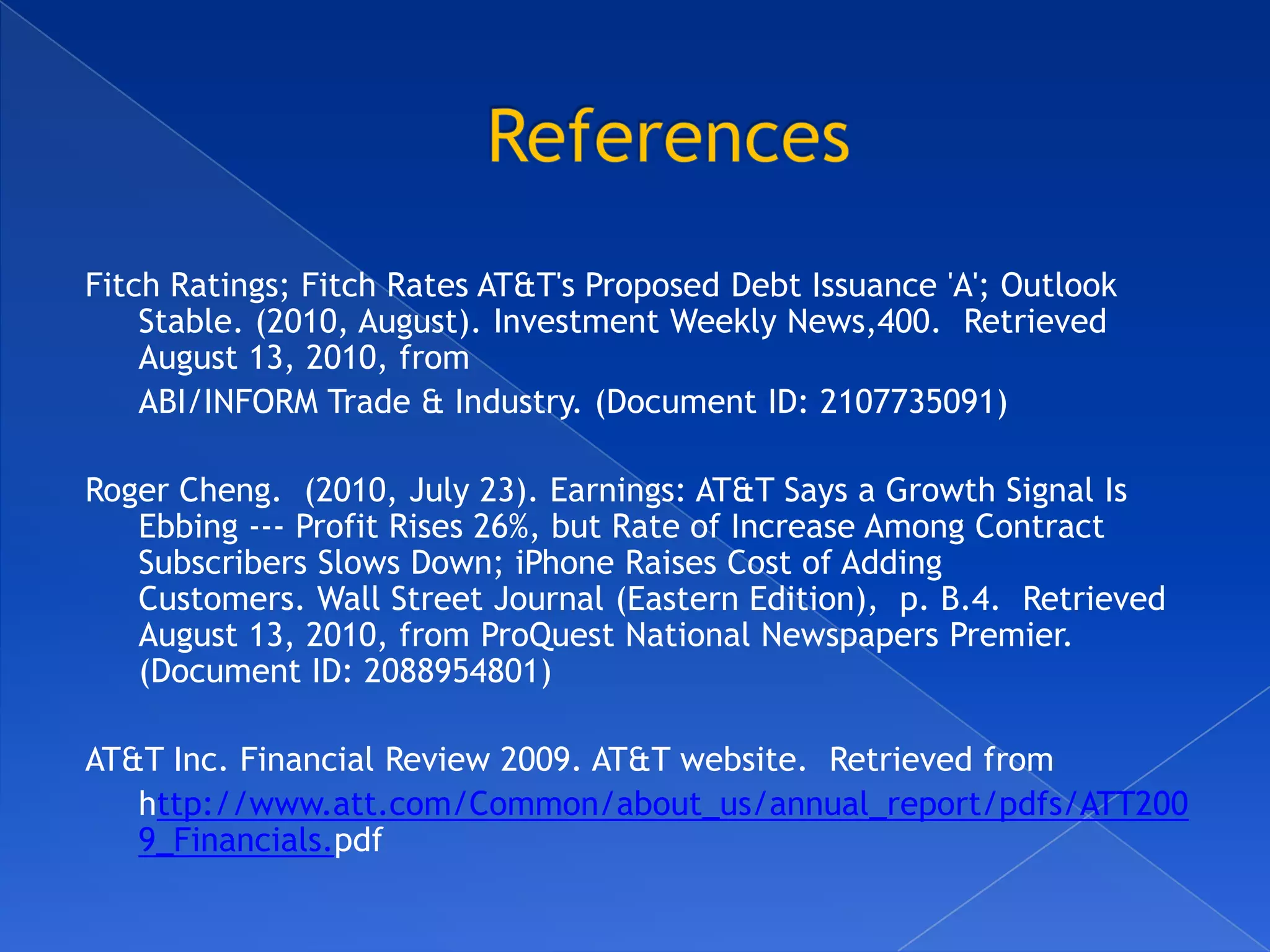At&t power point | PPTX