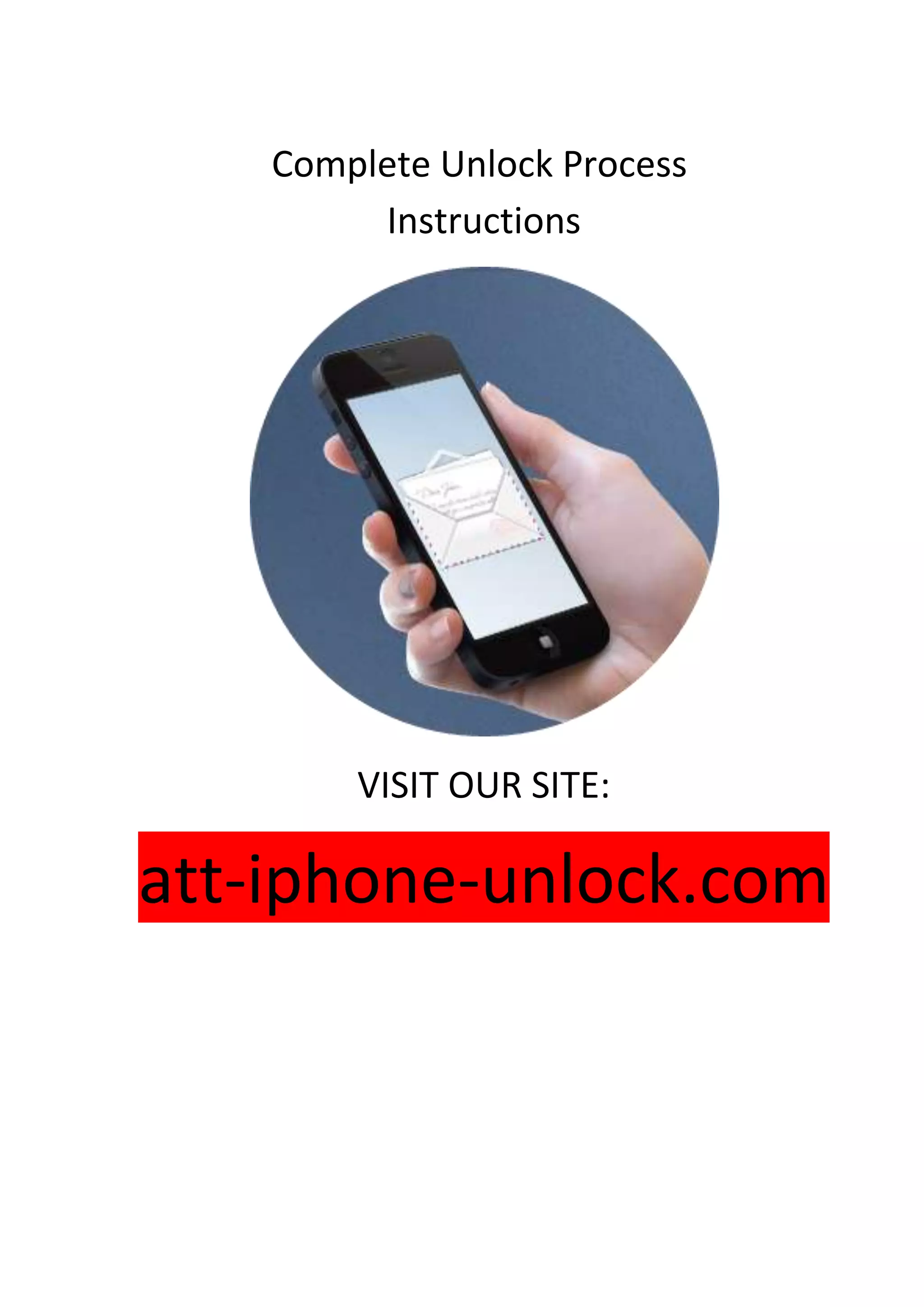 how AT&T iphone unlock works | PDF