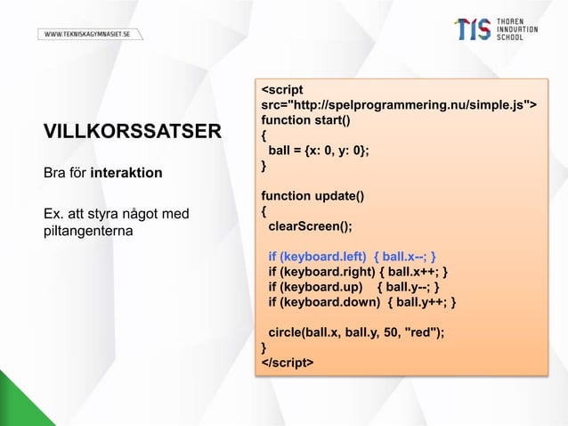 Att programmera med javascript grunder | PPT