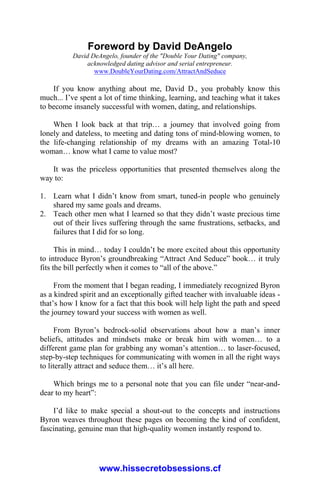 Attract and seduce | PDF