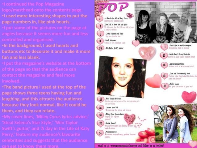 Attracting and Addressing Audience - Imogen | PPT