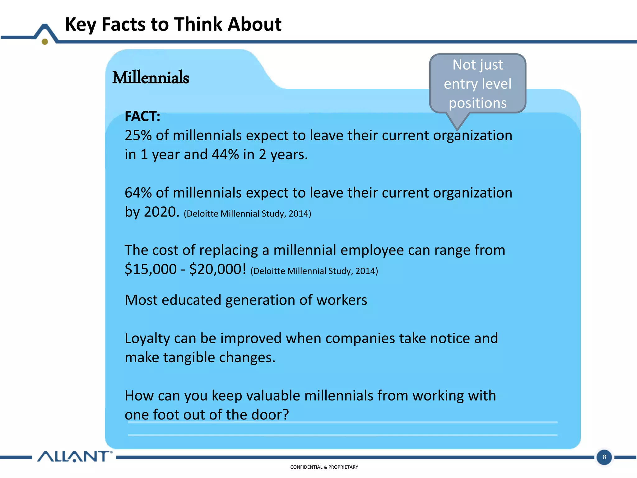 Attracting and Retaining Millennials | PPTX | Career Advice | Careers