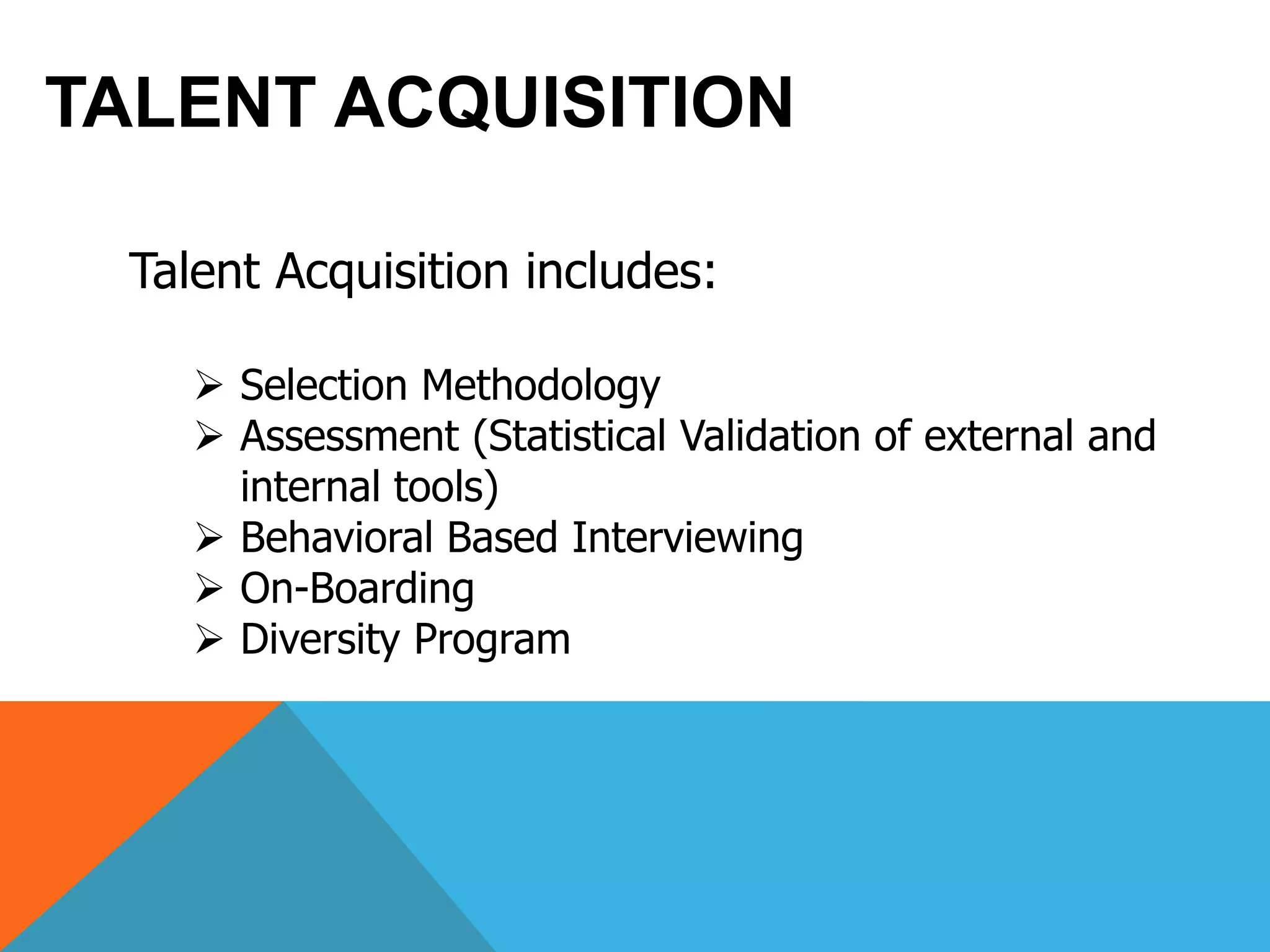 Attracting, developing, and retaining talent | PPTX