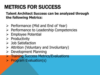 Attracting, developing, and retaining talent | PPTX