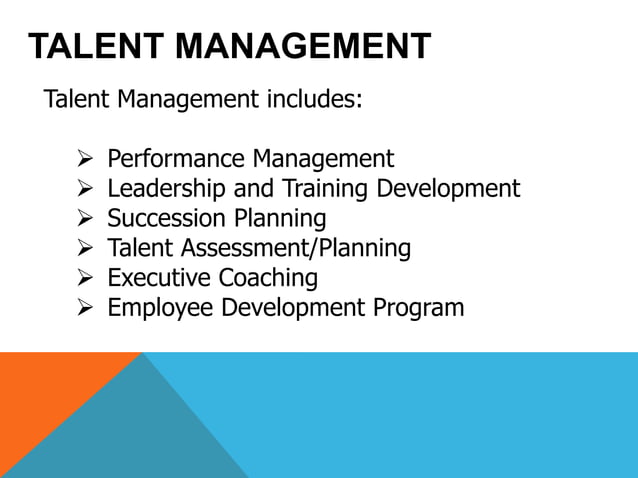 Attracting, developing, and retaining talent | PPTX