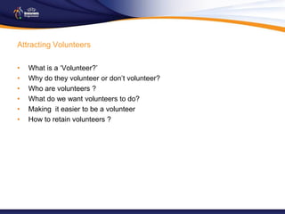 Attracting volunteers pdf | PDF