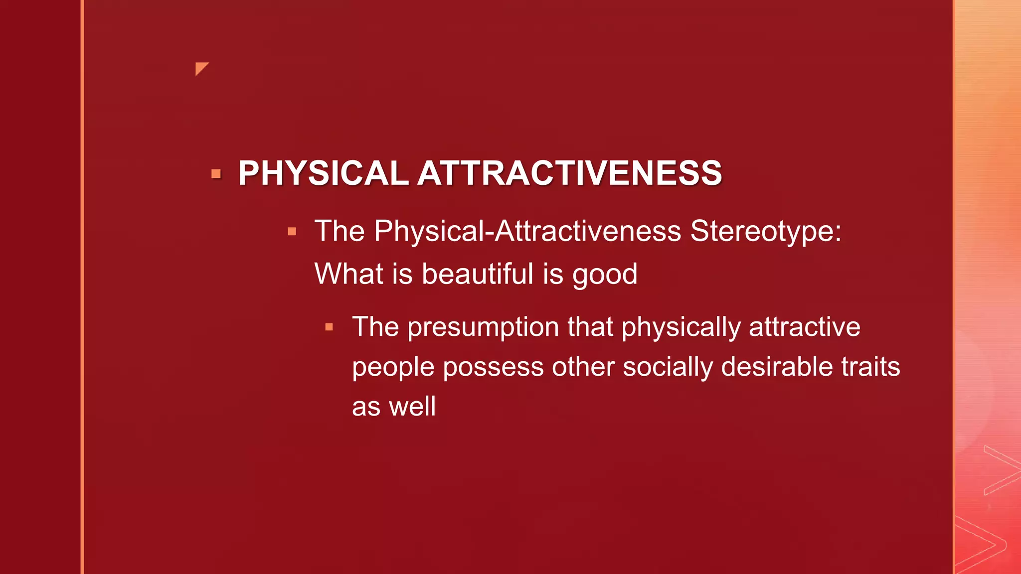 Attraction - Social Psychology | PPTX