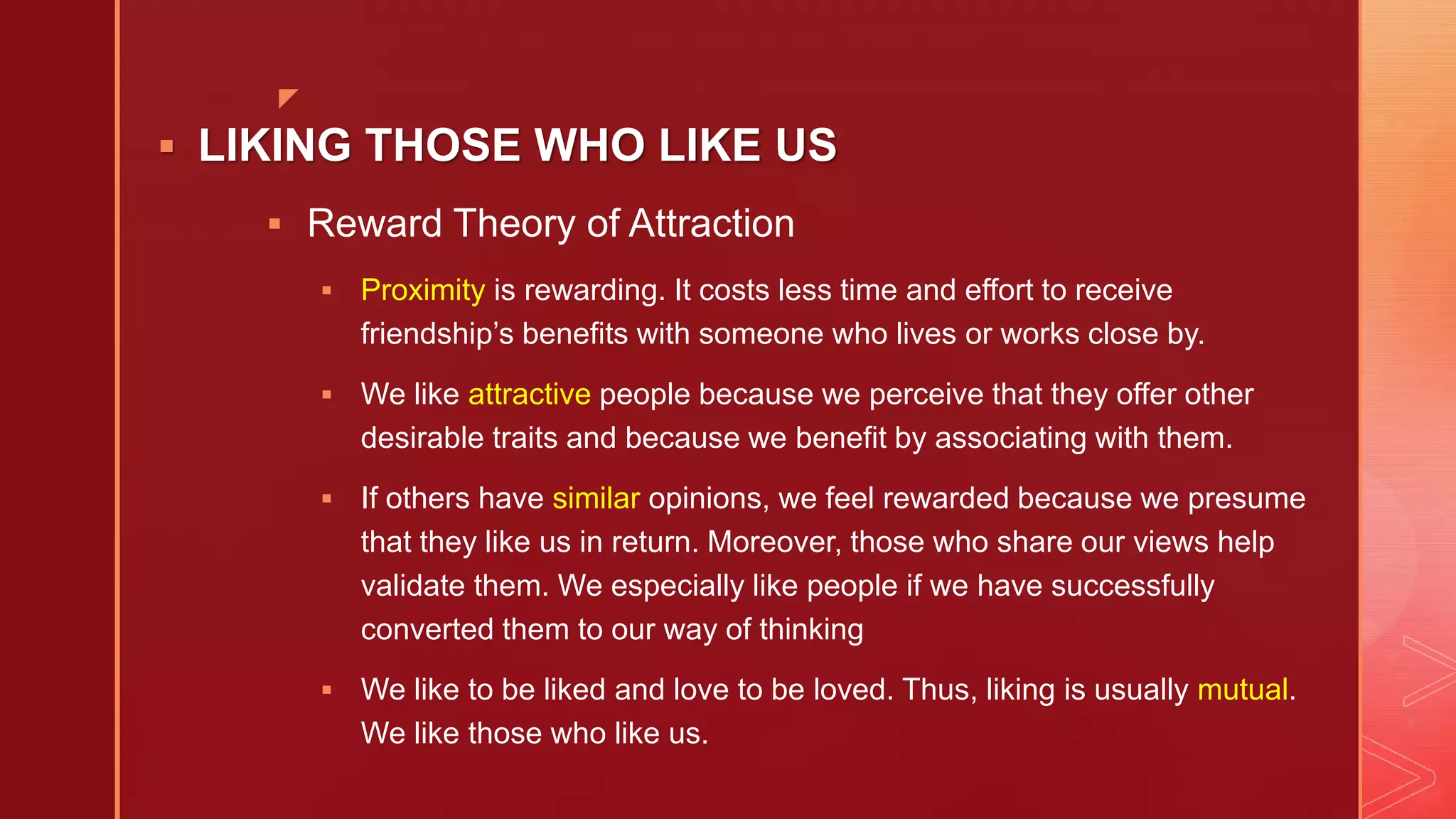 Attraction - Social Psychology | PPTX