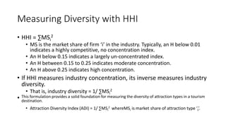 Heterogeneity and homogeneity measures of attractions | PPT