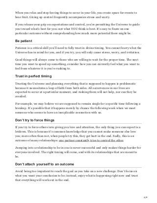 The Ultimate Guide to Divine Timing | PDF