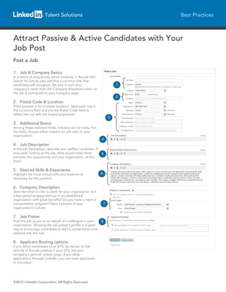 Attractive jobpostings | PDF