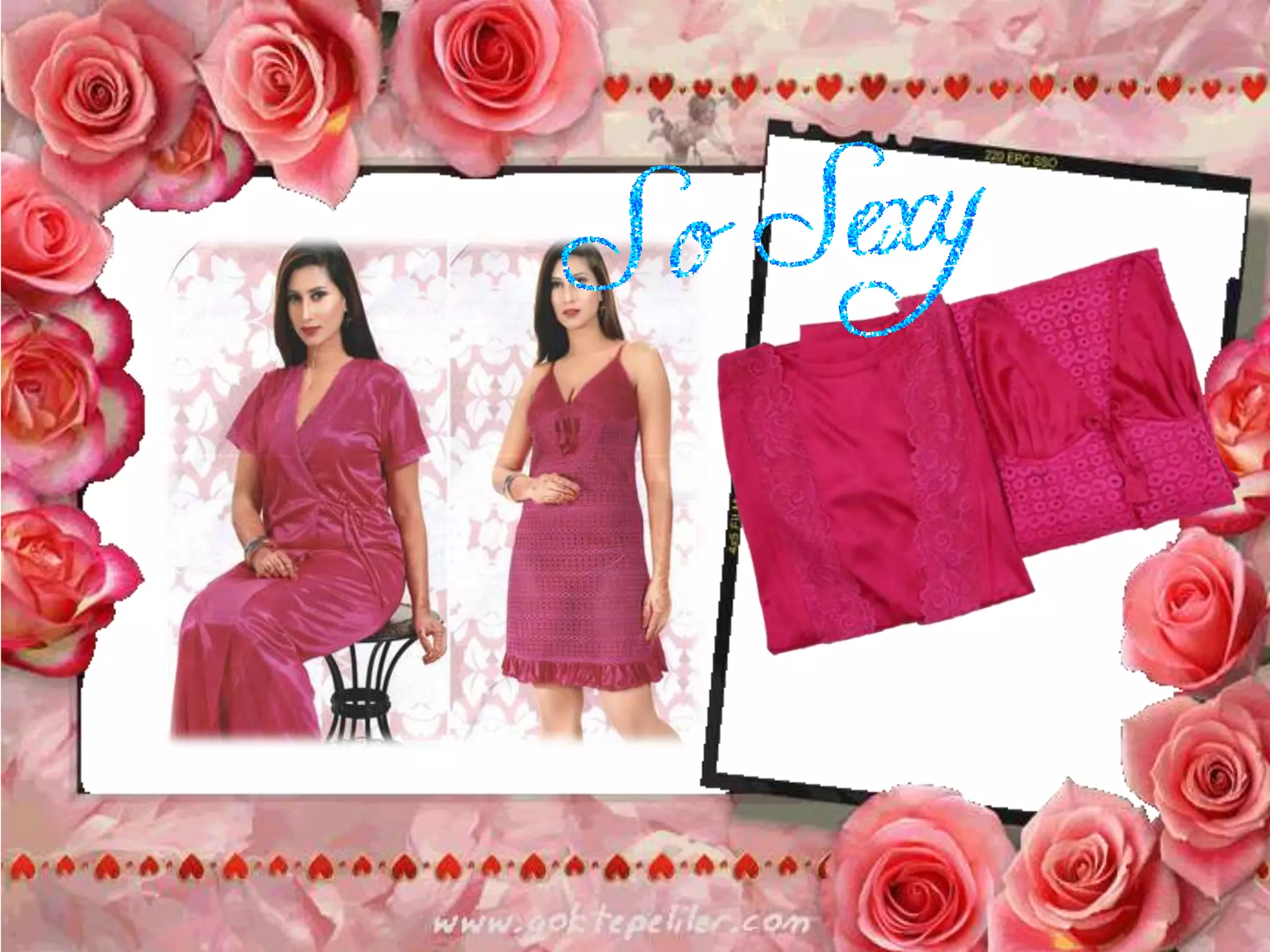 Attractive Woman In Sexy Night Wear | PPTX | Style & Fashion