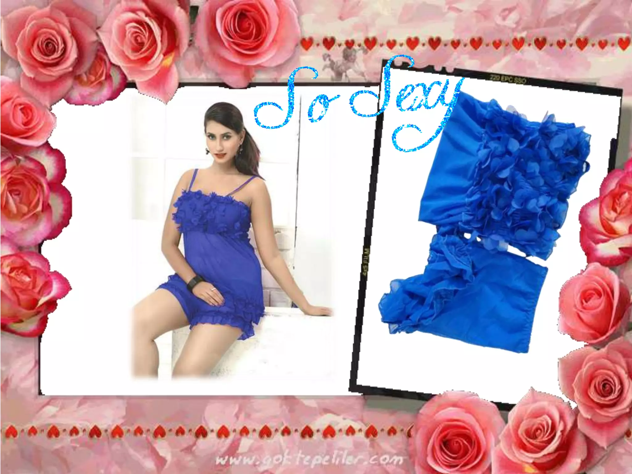 Attractive Woman In Sexy Night Wear | PPTX | Style & Fashion