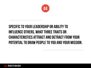 Attractors and detractors of leadership | PDF