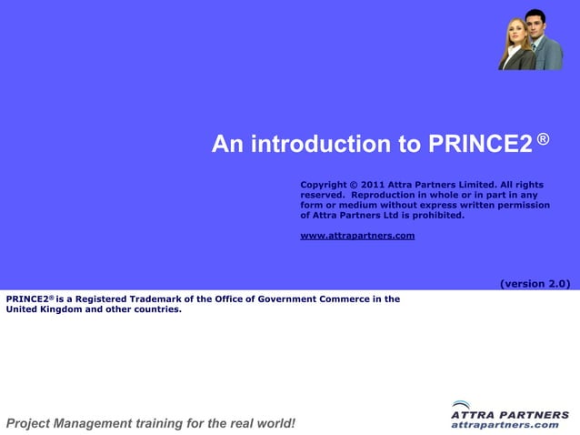 Attra Partners Prince2 Intro | PPT