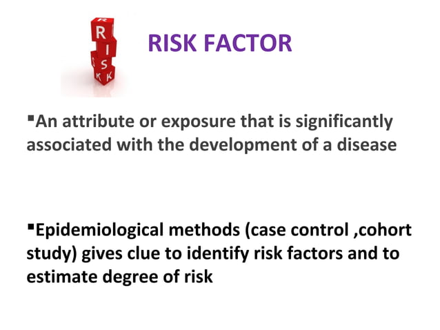 Attributable risk and population attributable risk | PPT | Diseases and ...