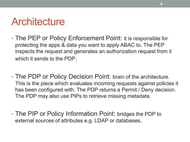 Attribute Based Access Control Ppt